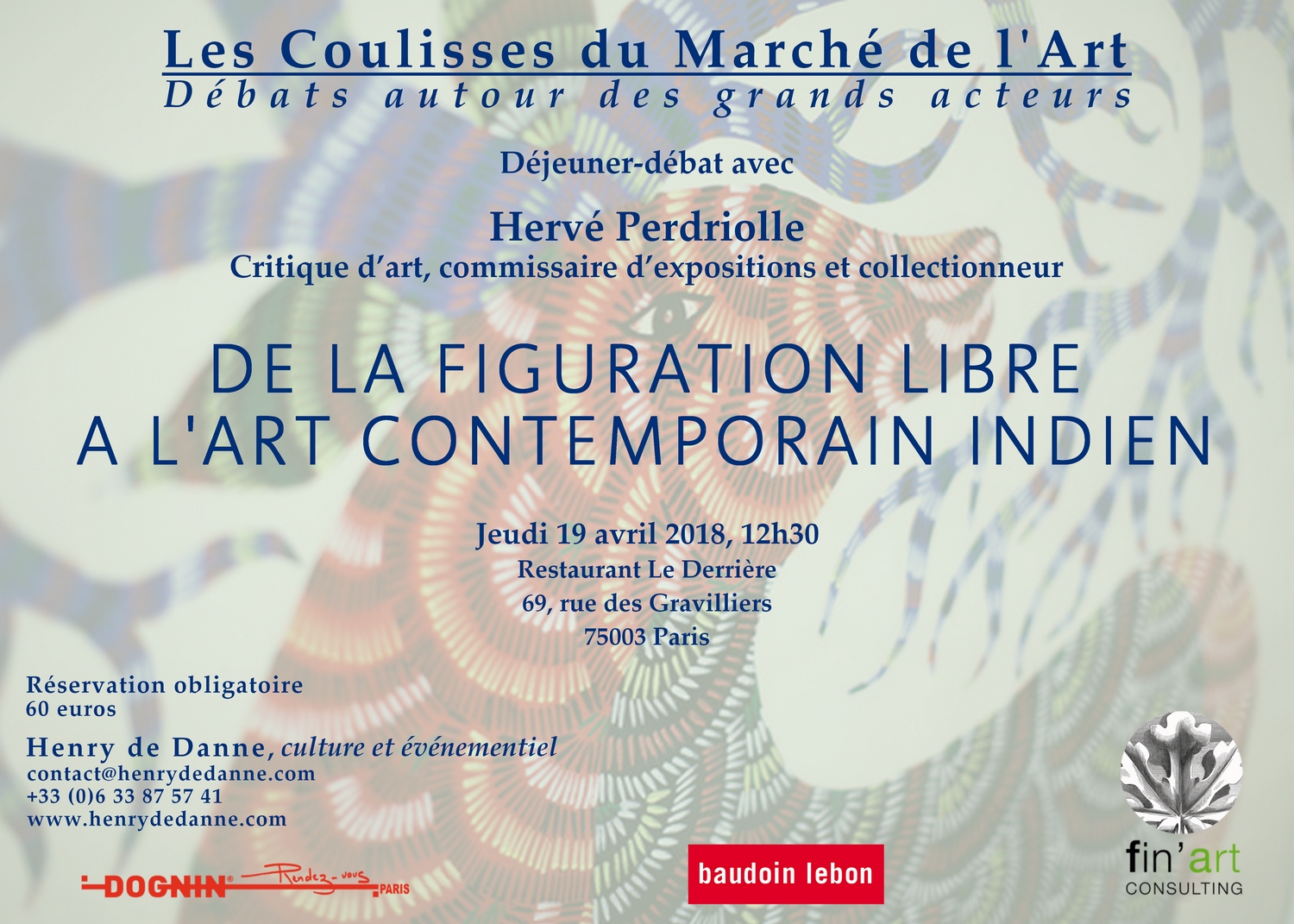 Hervé Perdriolle : De la figuration libre à l’art contemporain indien ...